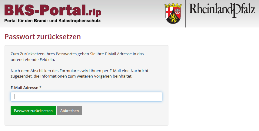 Portal-Zugang | BKS-Portal.rlp